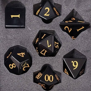 Sea Turtle Dnd Dice Set Ocean Theme Black Glass Dnd Dice Set Dungeons ...