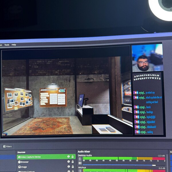 Webcam Overlay, Twitch Webcam Border, Leaf Overlay, Green Cam Overlay ...