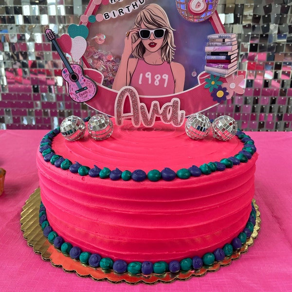 Swiftie Cake Topper - Etsy