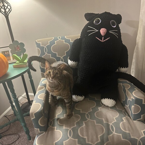 Big Long Cat Crochet Pattern. Create You Own Big Long Cat Amigurumi ...