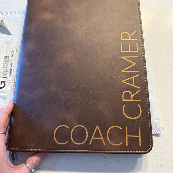 Custom Company Logo Journal, Company Logo Notebook, Custom Leather ...