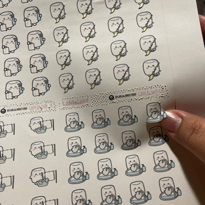 Health Stickers Digital Stickers Sick Stickers Printable - Etsy