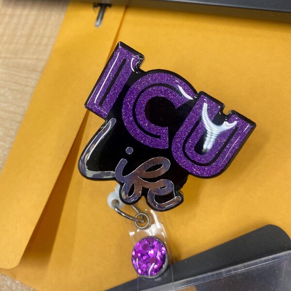 Pink Awareness Ribbon Badge Reel, Retractable Swivel Alligator Clip ...