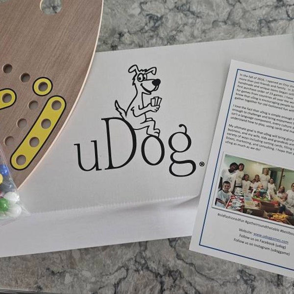 Udog Board Game (2 - 12 Players) - Etsy