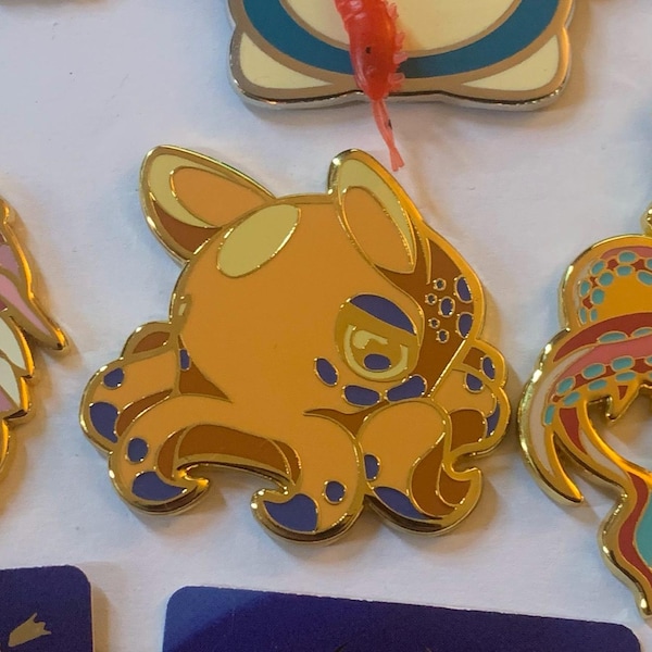 Deep Sea Creature Enamel Pins - 20 Designs! GLOWS IN DARK! - Etsy