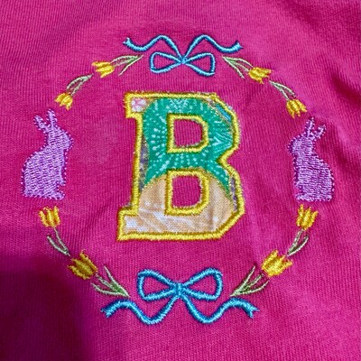 Varsity College Applique Embroidery Designs Font Numbers 3 Sizes ...