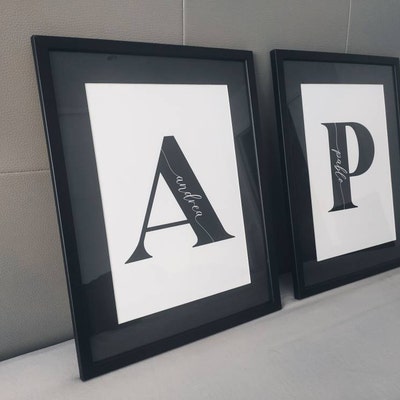 Blue Adorable Word Art Vibrant Unframed Print Typographic - Etsy