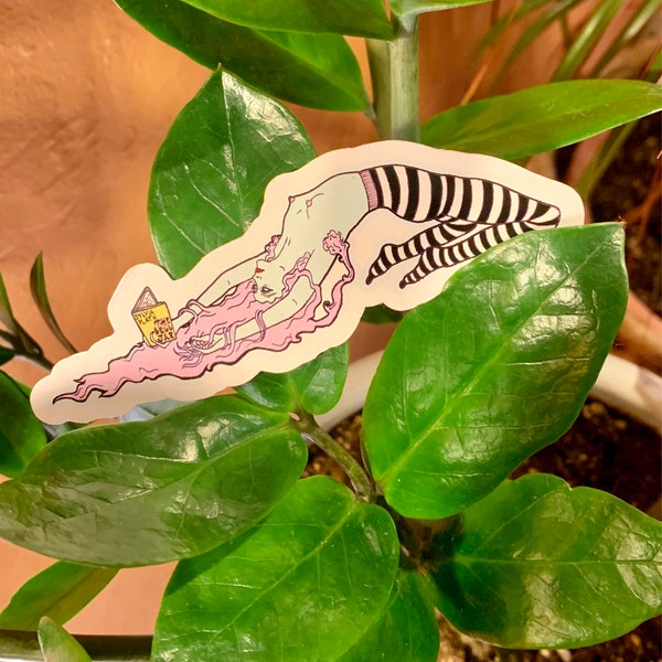 Bell Jar Vinyl Sticker - Etsy