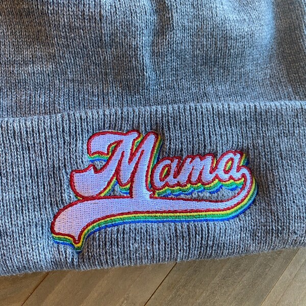 Mama Embroidery Design, Retro, Vintage, Machine Embroidery File ...