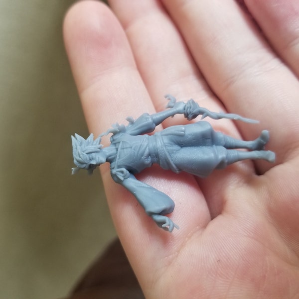 Oleander the Dryad Rogue / Tabletop Model / Miniature Figurine Twin ...