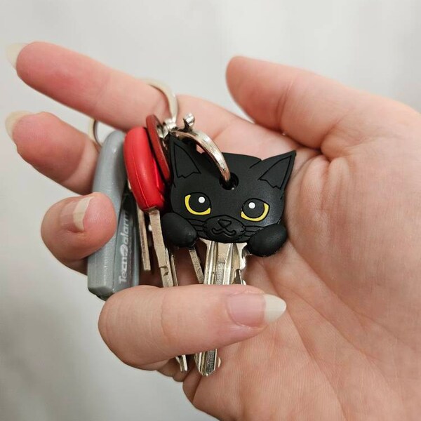Cat Key Cover/ Key Identifier - Etsy