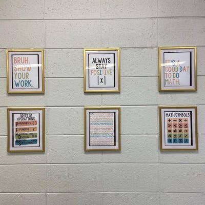 Growth Mindset Posters, Positive Classroom Posters, Boho Classroom ...