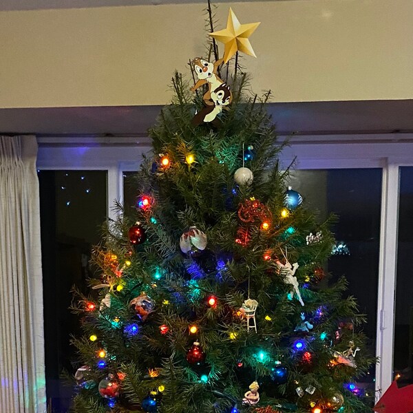 Chip N Dale Balancing Act Ornament / Tree Topper - Etsy