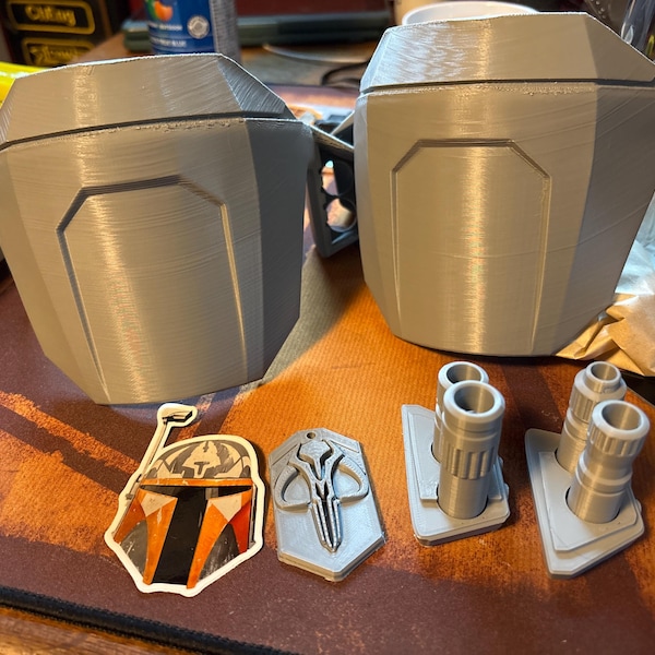 Bounty Hunter Leg Armor Kit - Etsy