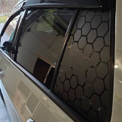 2x Front Window Stickers Corsa OPC With Circuit or GSI Matt Black / Opc ...