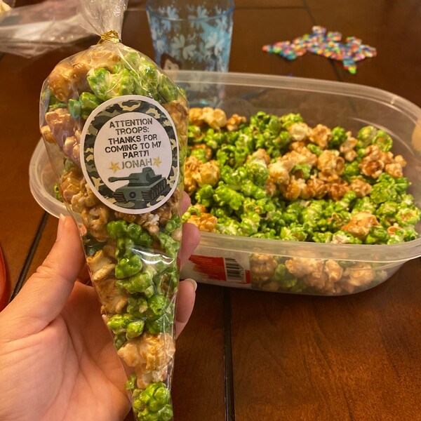 Army Stickers, Army Birthday Party, Army Party Stickers, Personalized ...