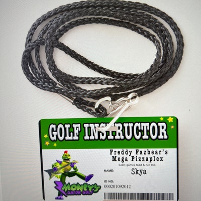 FNAF Security Badge Personalized Badge Security Breach Freddy Fazbear ...