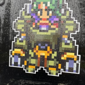 BANZAI BILL Sprite Vinyl Decal From Super Mario Bros. Sticker - Etsy