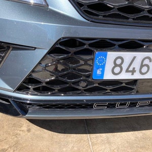 2X Stickers Avery Golf 7 GTI Performance Matte Black Rear Quarter ...