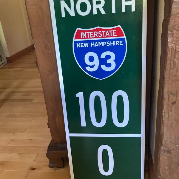 Highway Sign, Interstate Sign, Road Sign. Mile Marker, Street Sign ...