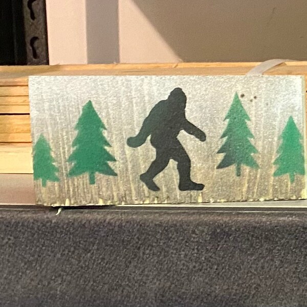 Sasquatch Stencil | Funny Stencil | Yeti Stencil | Big Foot Stencil ...