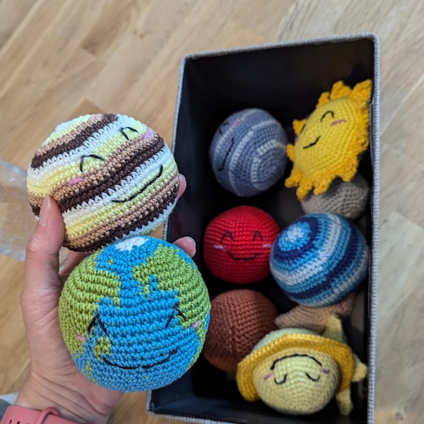 Solar System Bundle, Crochet Solar System Bundle Patterns, Crochet ...
