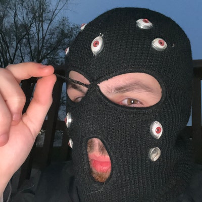 Unisex Super Sick CRY DEVIL Ski Mask Halloween Skimask Multicolor Devil ...