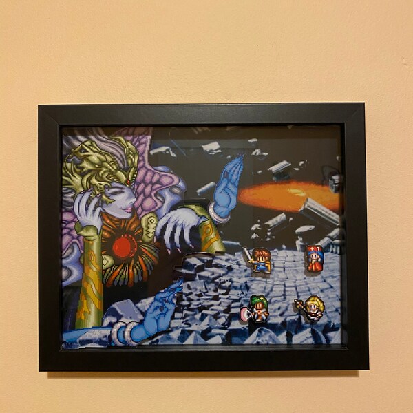 The Simpsons Shadow Box-arcade-simpsons - Etsy