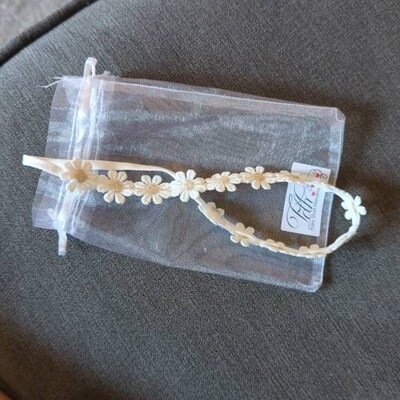 Baby Tiara Hair Band for Baptism Christening Lace and Pearls - Etsy UK