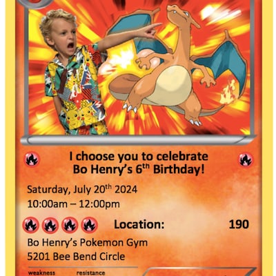 Pokemon Master Certificate Party Favour Party Game Pokemon Party - Etsy ...