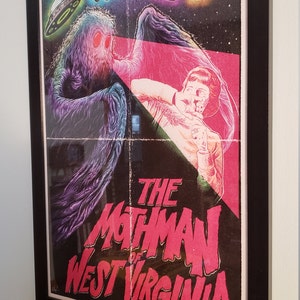 The Mothman of West Virginia Posters - Etsy