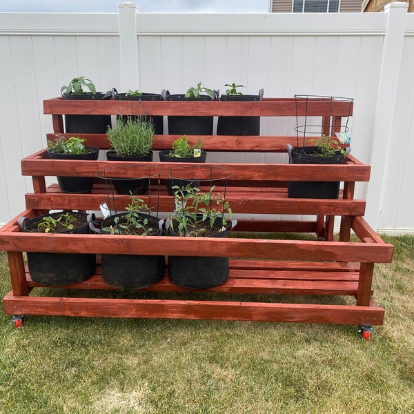 5-gallon Bucket DIY Garden Stand (6 Buckets) | PDF Download - Etsy