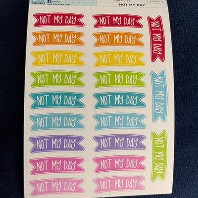 Design Your Own, Check Box Labels, Customised & Personalised Planner ...