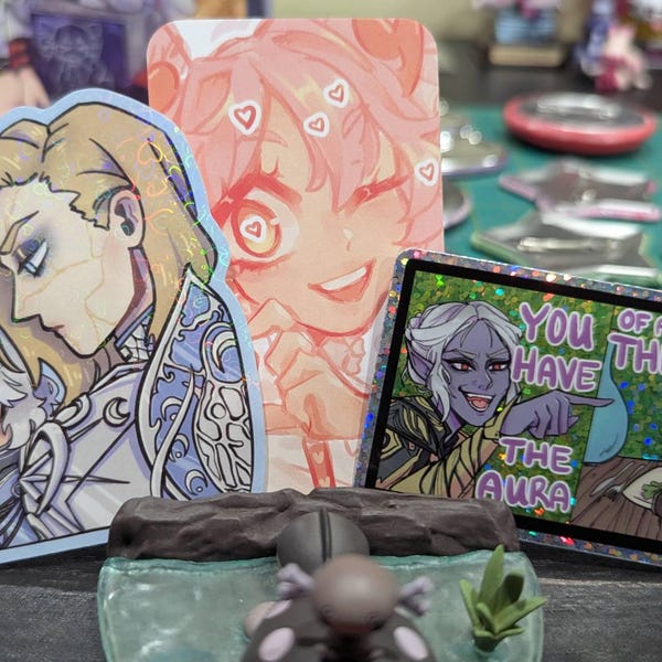 BG3 Inspired Meme Stickers Vol. 2 - Etsy