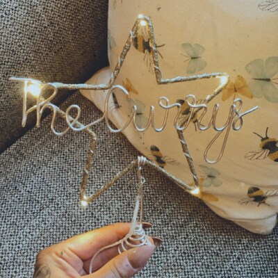 Custom Wire Words Alf Font Personalised Wire Words - Etsy