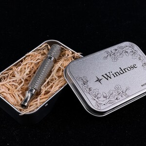 7-day Straight Razor Black Faux Leather Zip up Case by | Etsy