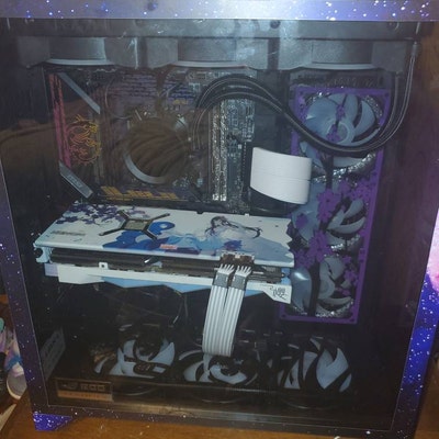 Sakura Cherry Blossom Branch Collection Dual Color Gaming Computer ...
