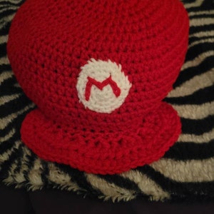 Crochet Pattern: Mario Hat NB to Adult Sizes PDF - Etsy