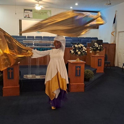 Iridescent Aqua Blue 'ruah' Breath of God Light Pearl Opalescent Sheer ...