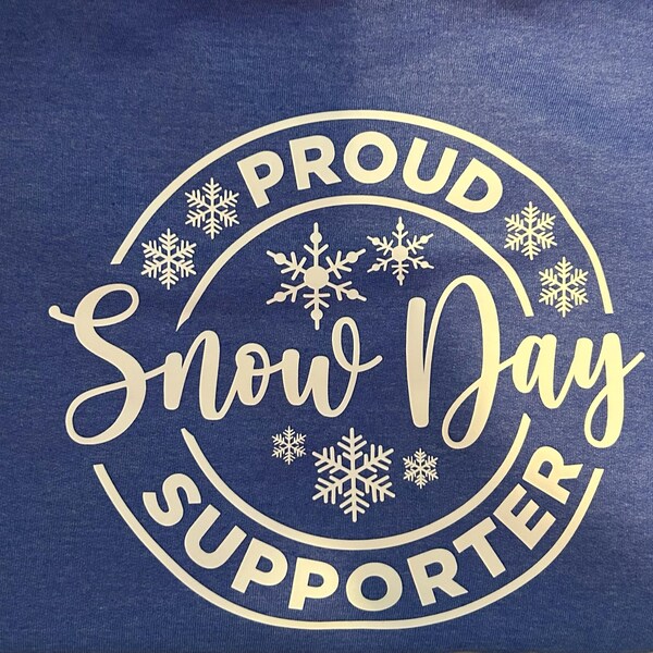 Proud Snow Day Supporter, Svg, Png, Jpg, Eps, School Faculty, Education ...