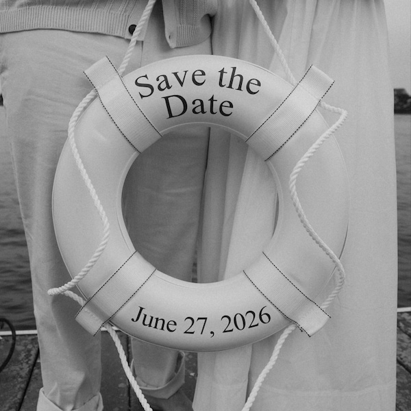 Decorative Life Ring - Custom Life Ring | Boat Wedding | Custom Boat ...