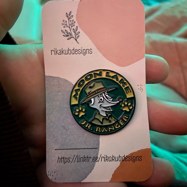 Moon Lake Jr. Ranger Pin (nancy Drew Inspired) (limited) - Etsy
