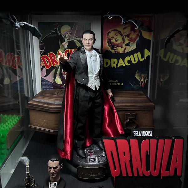 Bela Lugosi Dracula Sign | Horror Movie Logo | Monster Horror Bust ...