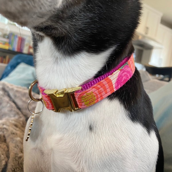 Rifle Paper Co Print Dog Collars - 9 Cute Floral Trendy Patterns- No ...