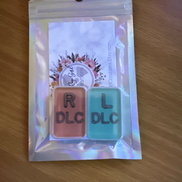 Solid Color X-ray Marker Set - White Border Xray Markers - Glitter X ...