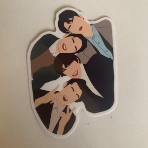 Meteor Garden/ Dylan Wang 2018 Vinyl Stickers Dao Ming Si, Shancai, F4 ...
