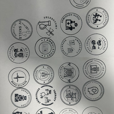 Book Embosser Custom Monogram Initials Personal Design Custom Requests ...