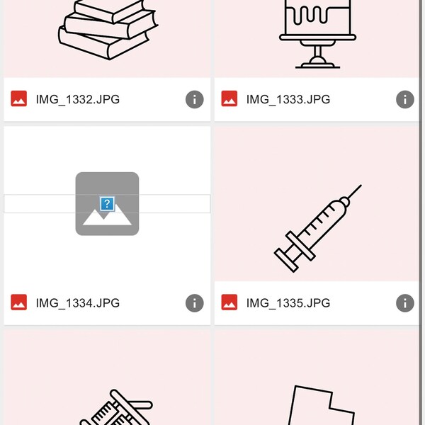 Pink Desktop Folder Icons for Macbook, Computer Desktop Icons, Pink Mac ...