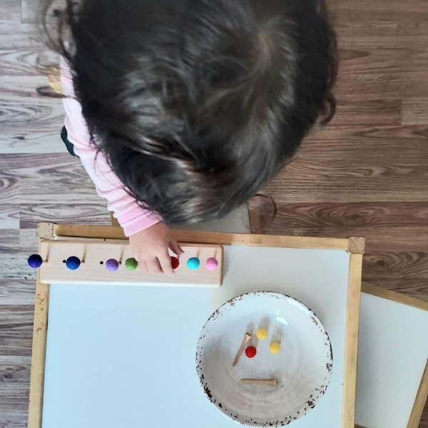 Block of Holes - Fine Motor Activity - Etsy