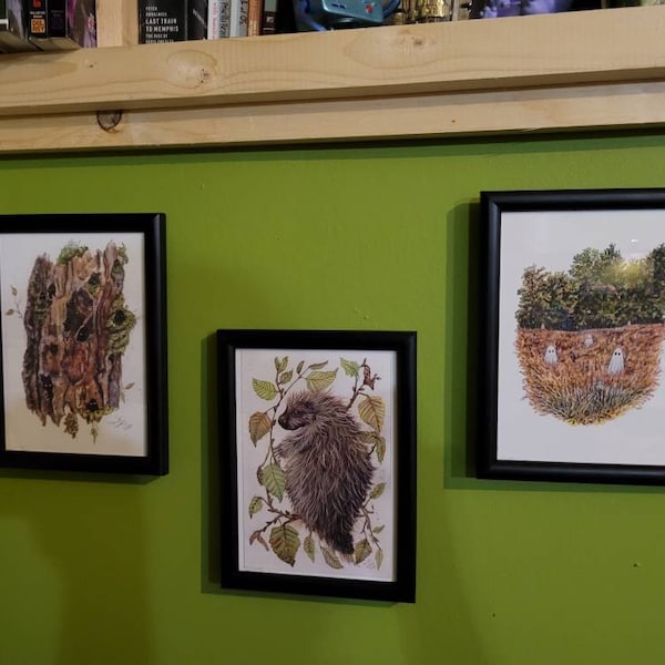 Tree Spirits, Art Prints, Watercolor Painting, Forest Art, Witch Art ...